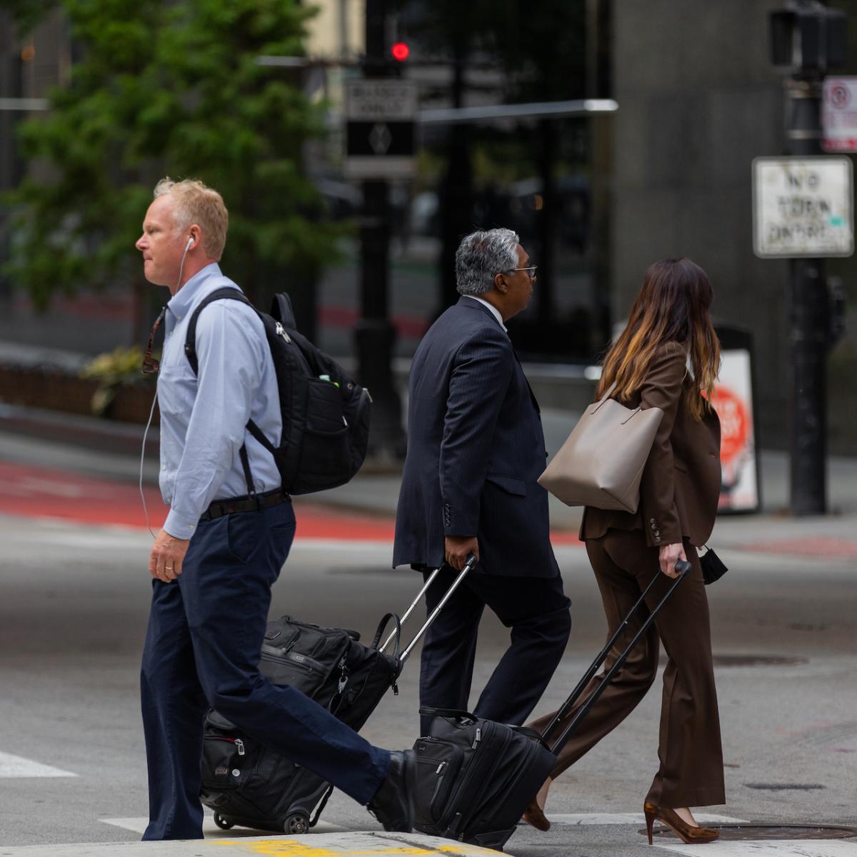 Business travelers' gradual return shows positive signs for Loop ...