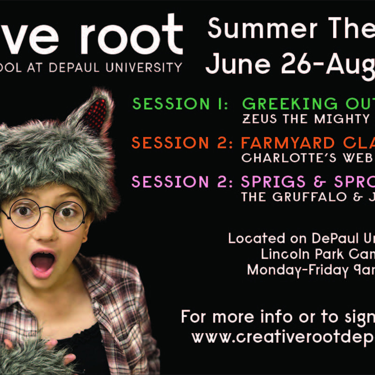 Creative Root at the Theatre School at DePaul University