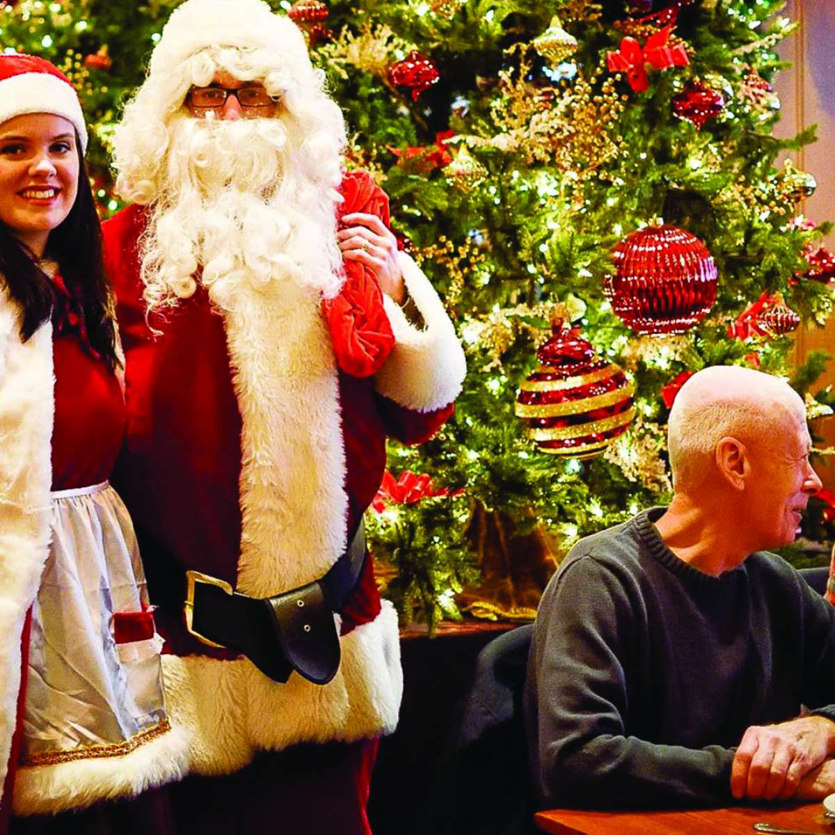 Santa at The Berghoff